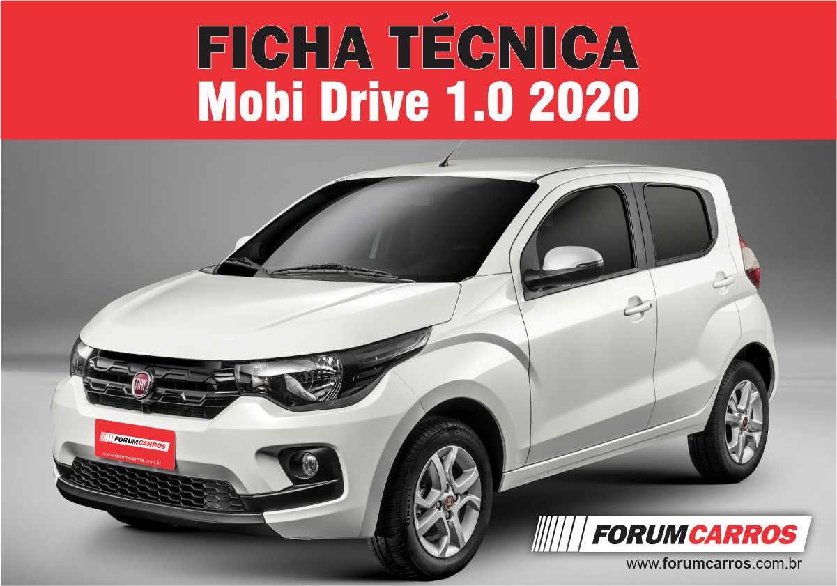 Fiat Mobi Drive 1.0 2020 ️ FICHA TÉCNICA