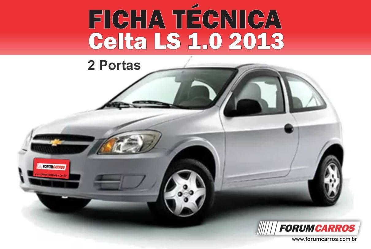 Chevrolet Celta LS 1.0 2012 ️ FICHA TÉCNICA