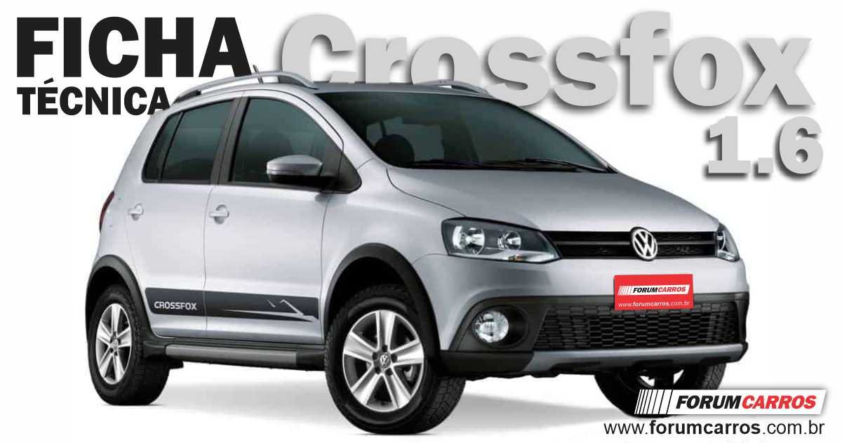 VW Crossfox 1.6 (2011) ️ FICHA TÉCNICA
