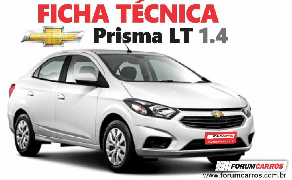 Chevrolet Prisma LT 1.4 AT 2017 | FICHA TÉCNICA ⭐⭐⭐⭐⭐